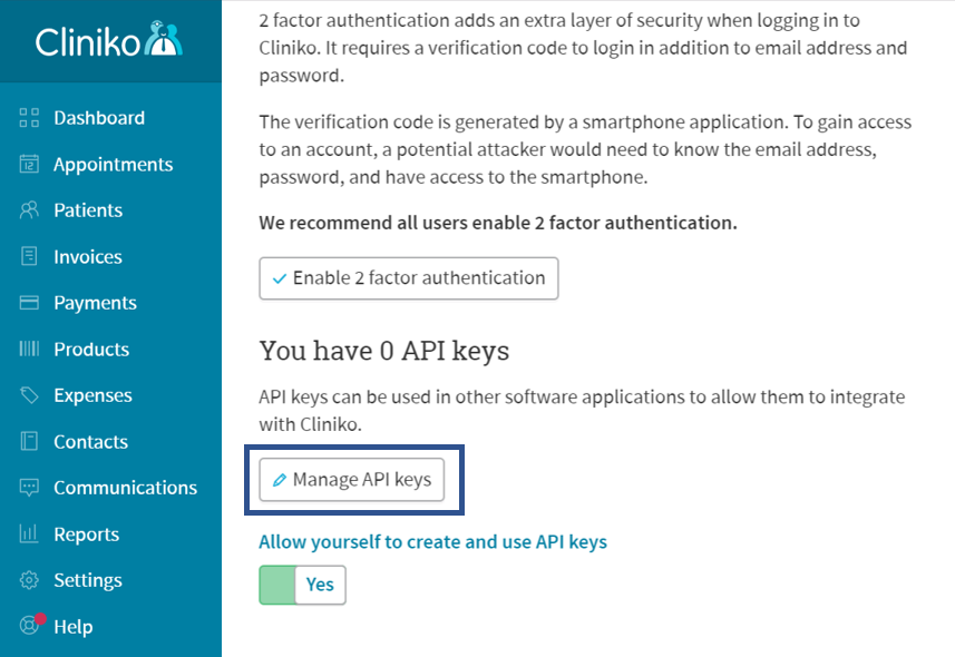Cliniko Integration – VALD Knowledge Base