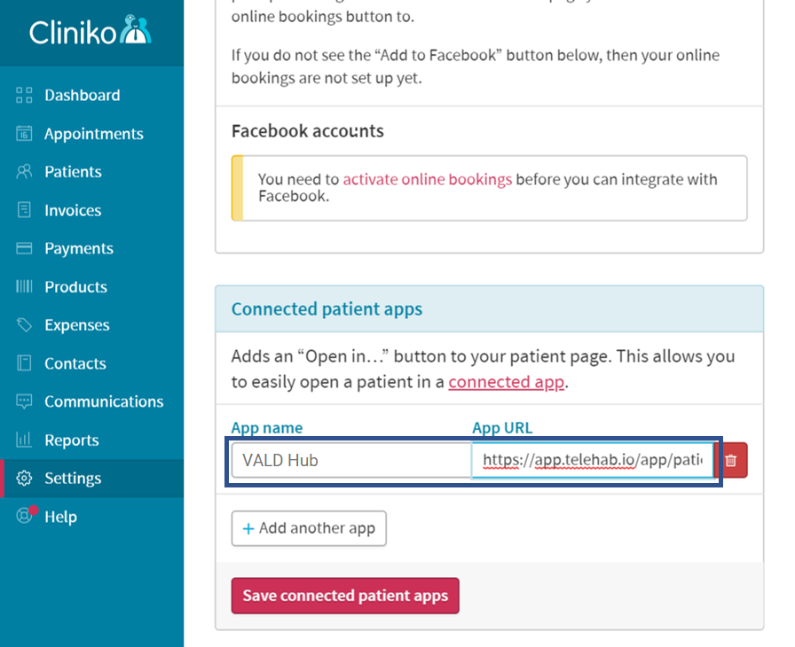 Cliniko Integration – VALD Knowledge Base