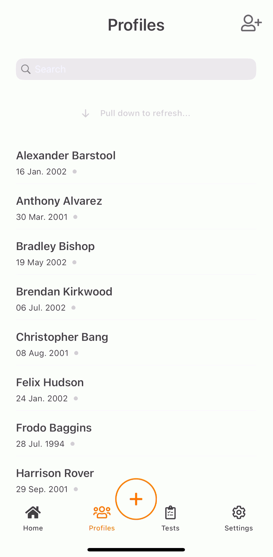 Profiles or data not refreshing in DynaMo app – VALD Knowledge Base