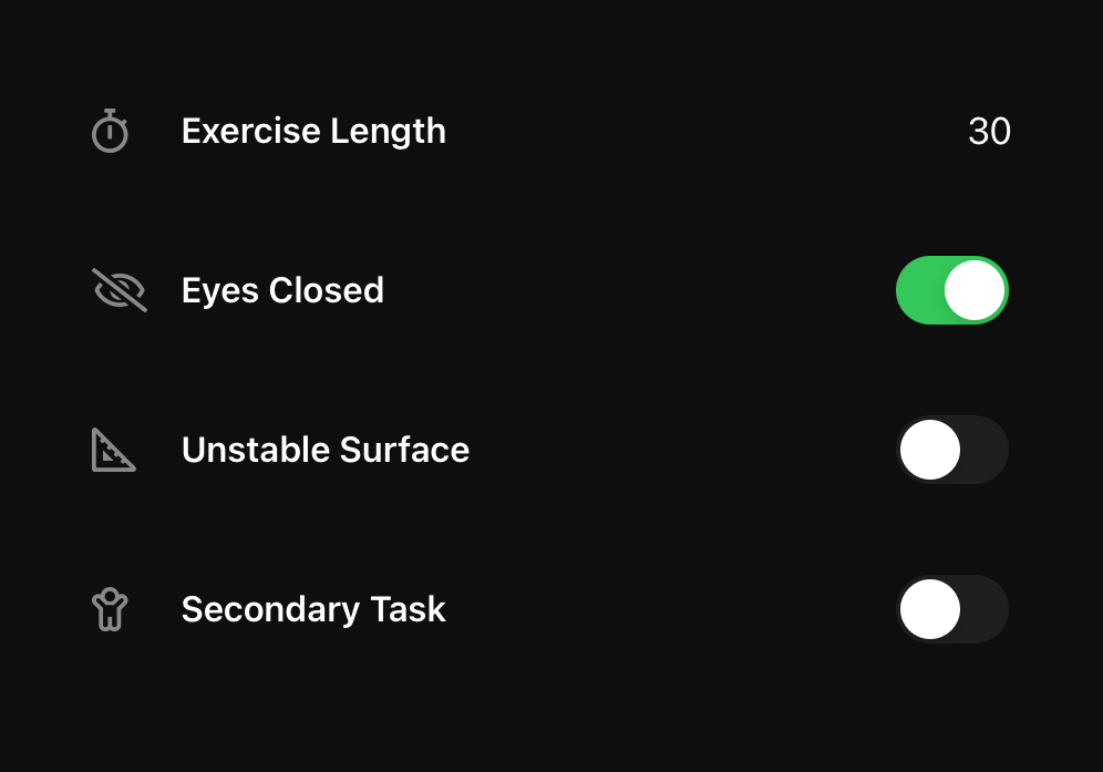 Record a balance test in ForceDecks iOS – VALD Knowledge Base