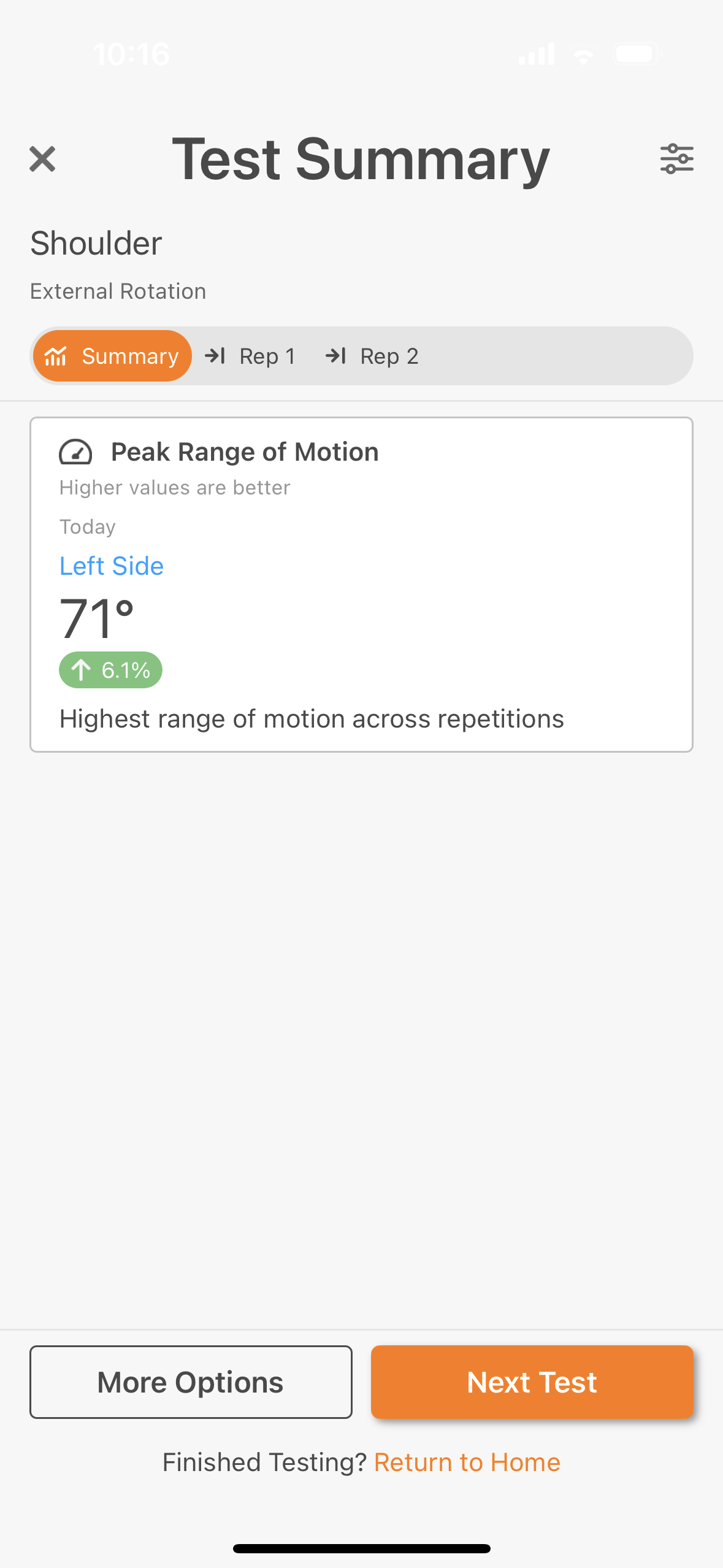 Record a range of motion (ROM) test with DynaMo – VALD Knowledge Base