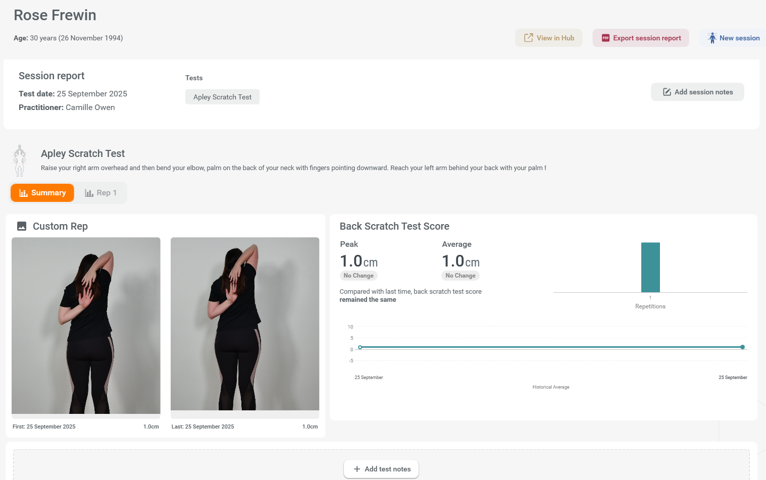 Create and run a custom test in HumanTrak – VALD Knowledge Base