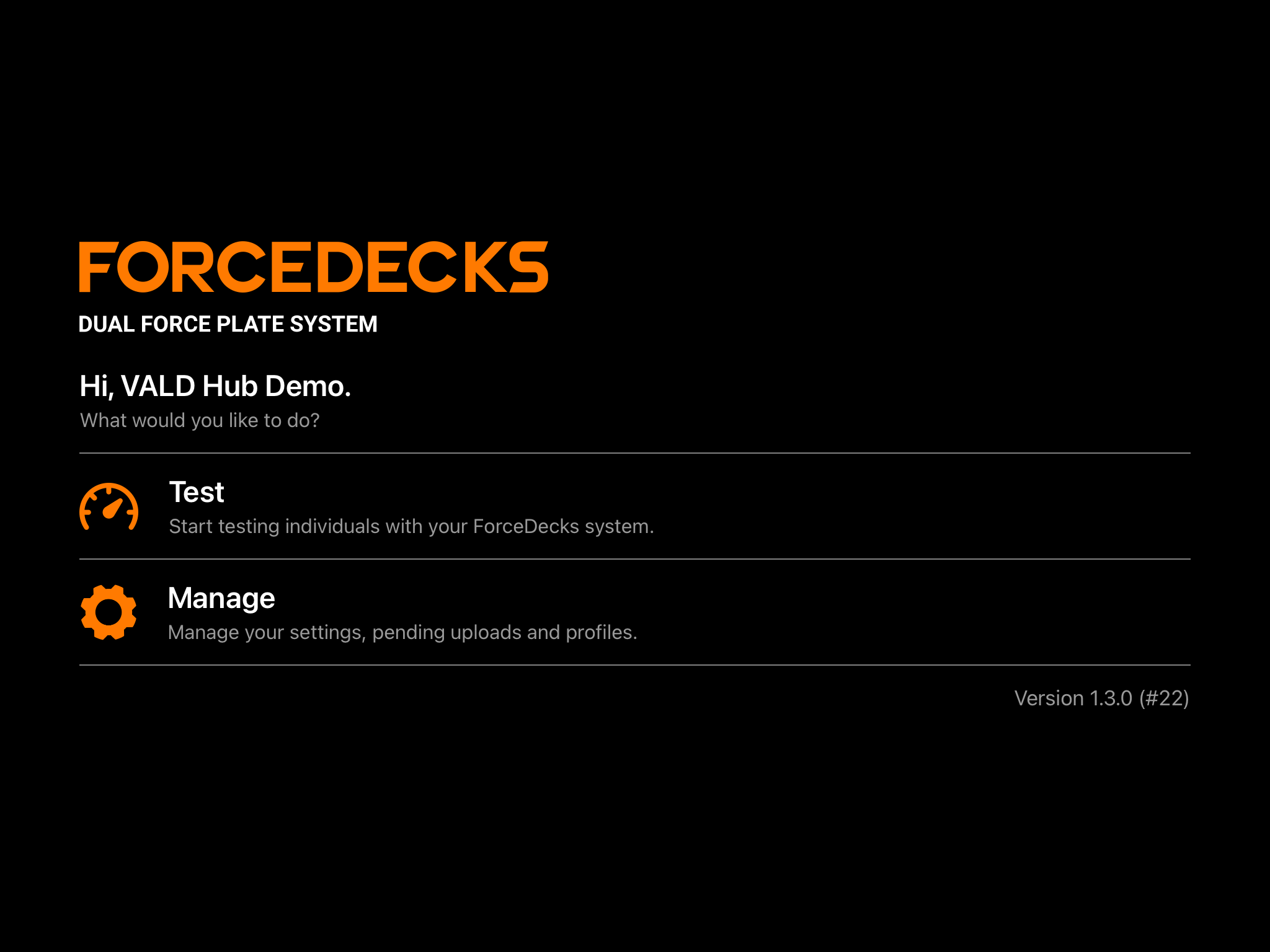 Record a balance test in ForceDecks iOS – VALD Knowledge Base