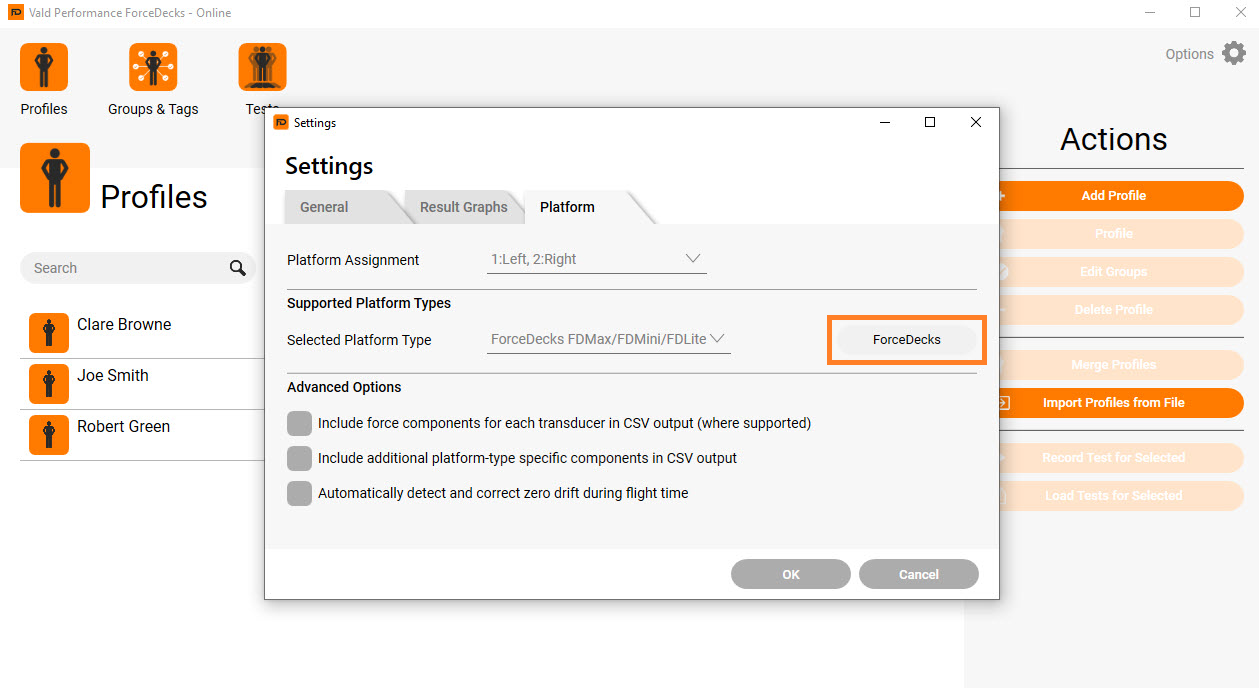 Updating ForceDecks Firmware – VALD Knowledge Base